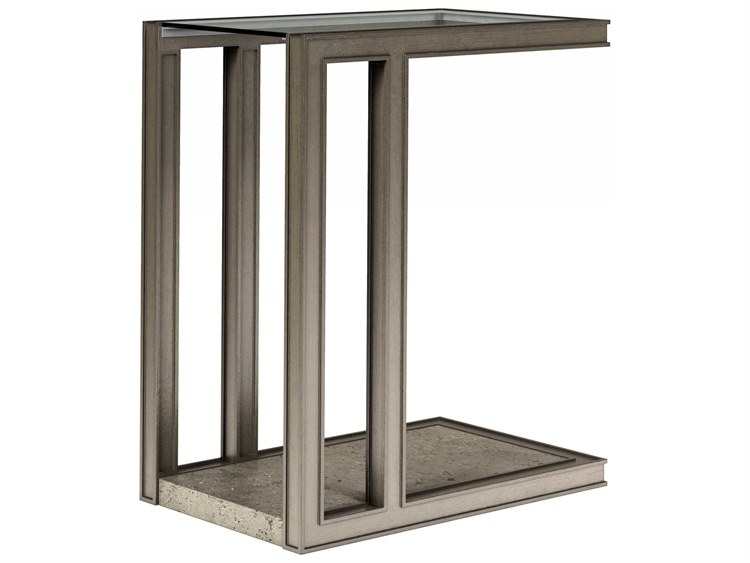 A.R.T. Furniture Cove Rectangular Glass Mica End Table | AT3493082743