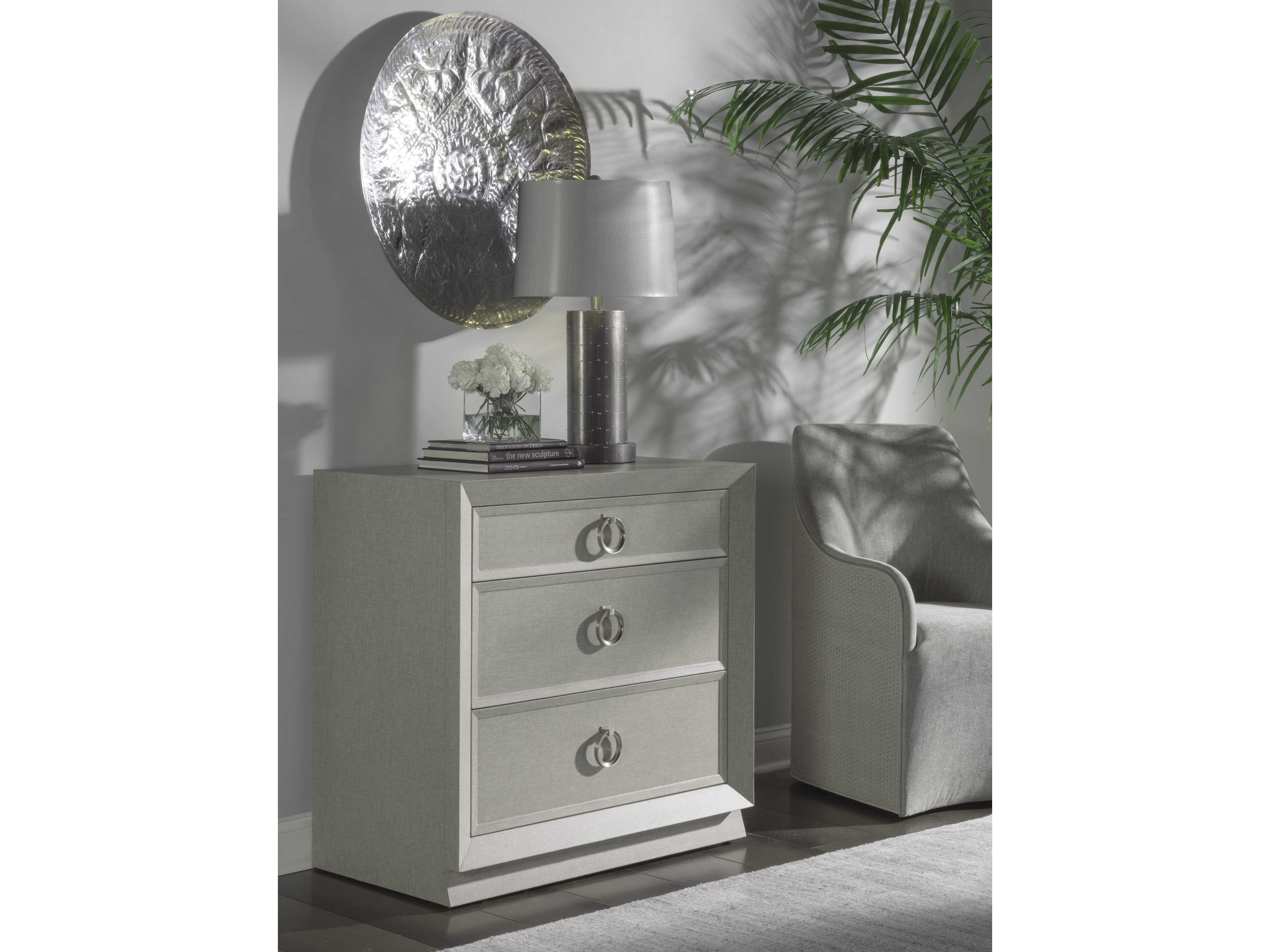 Artistica Zeitgeist Antique Linen Gray Accent Chest | ATS2141973