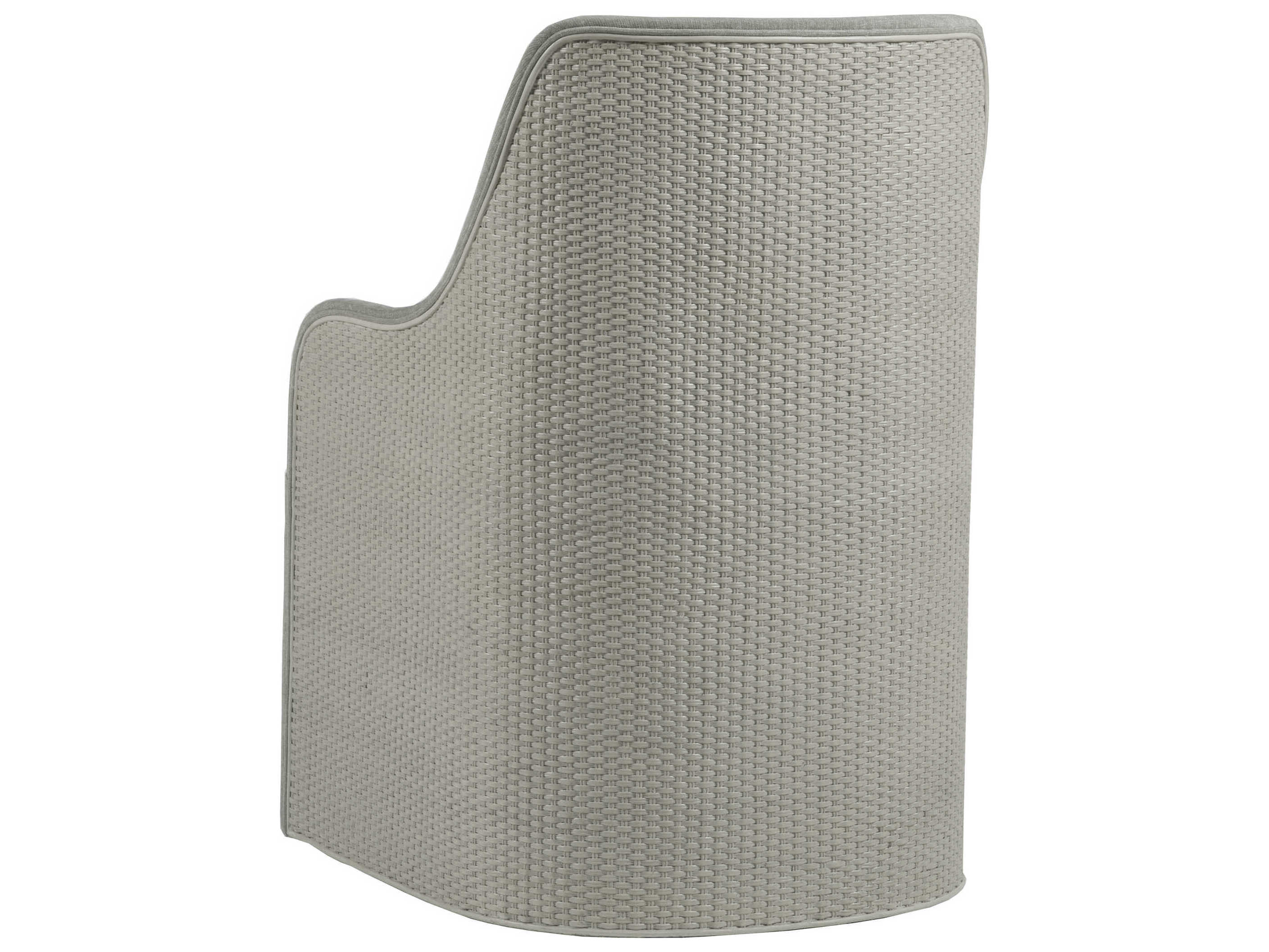 Artistica Riley Gray Upholstered Arm Dining Chair | ATS214688101