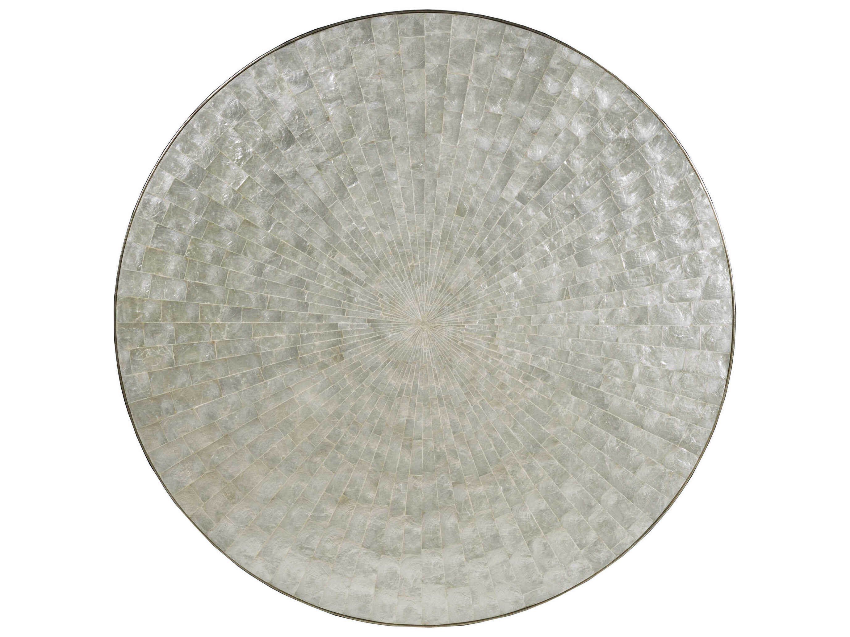 Artistica Capiz Round Capiz Champagne Dining Table | ATS2155870C
