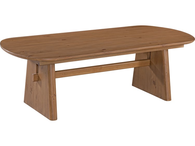 Bassett Mirror Knox Rectangular Wood Coffee Table | BA6022LR100