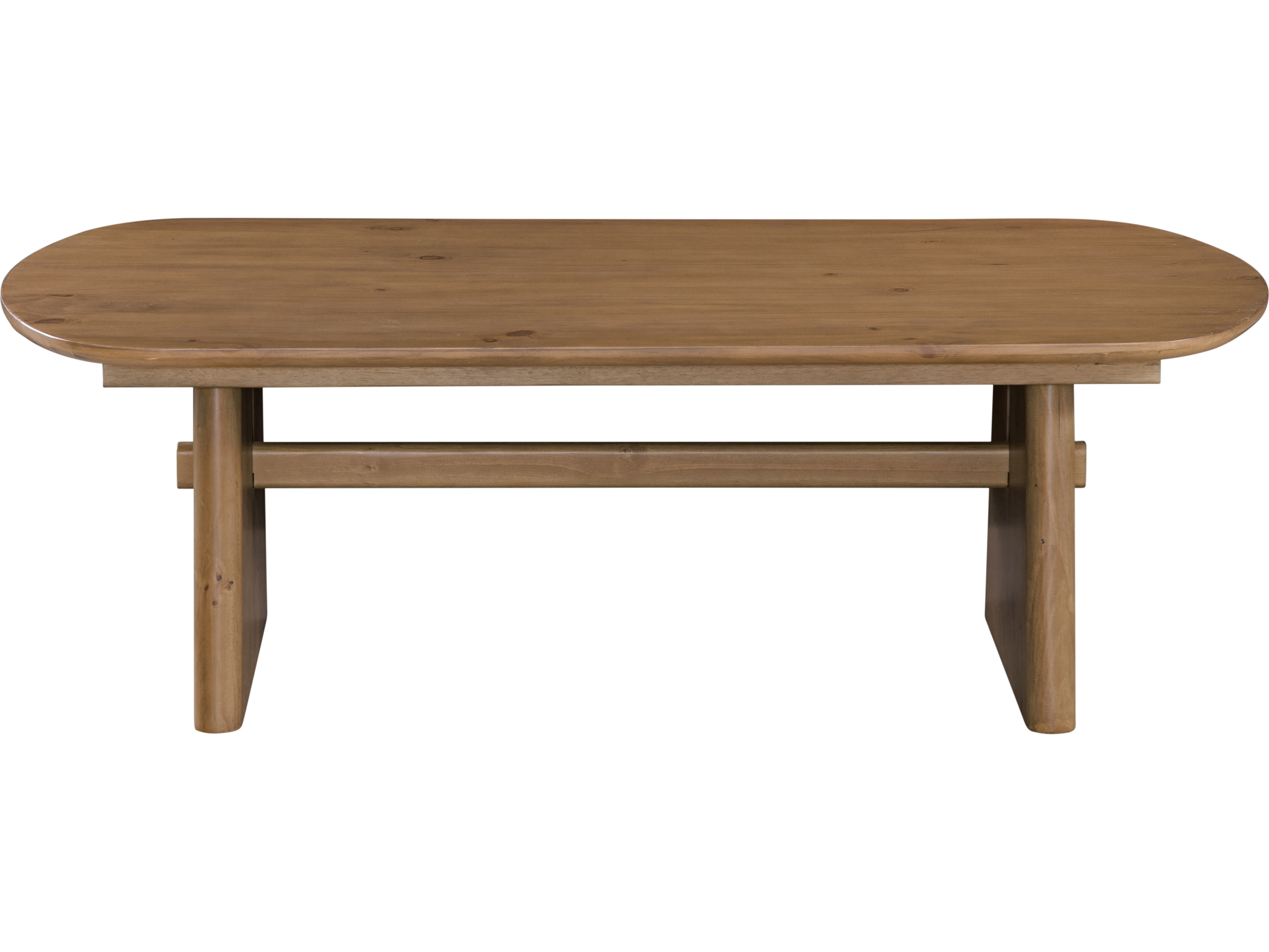 Bassett Mirror Knox Rectangular Wood Coffee Table | BA6022LR100