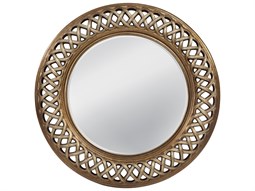 Bassett Mirror Old World Hawthorne Round Wall Mirror | BAM3991EC