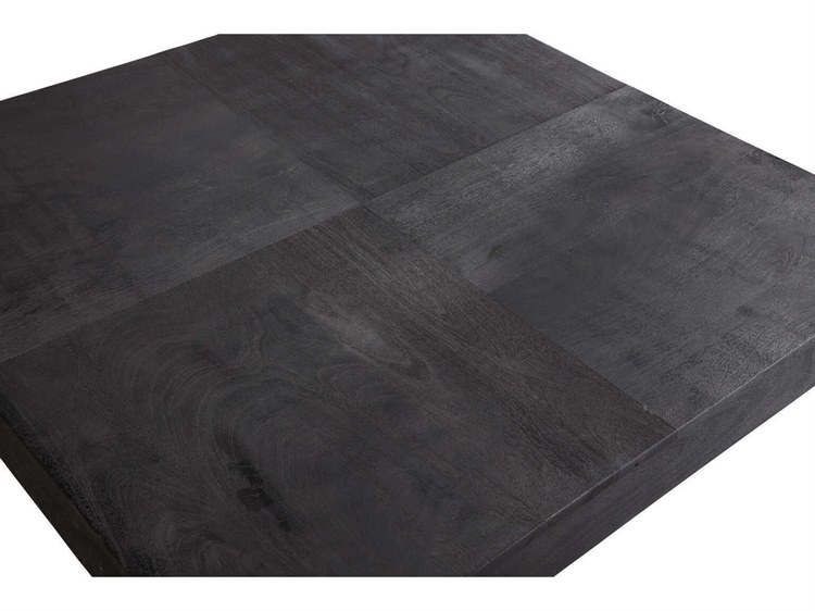 Bassett Mirror Padula Square Wood Dusty Black Cocktail Table ...