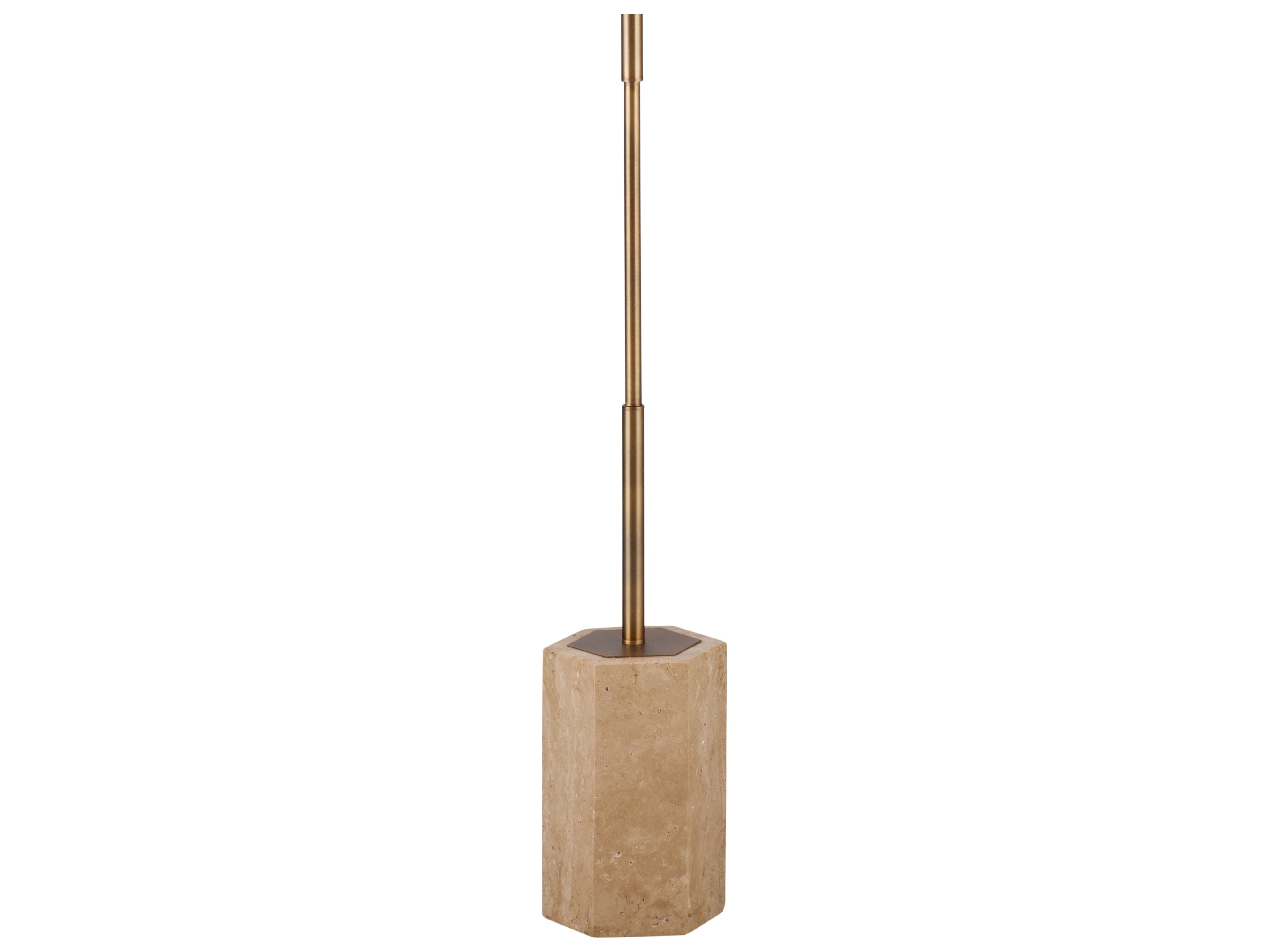 Bassett Mirror Brass Floor Lamp | BAL4556F