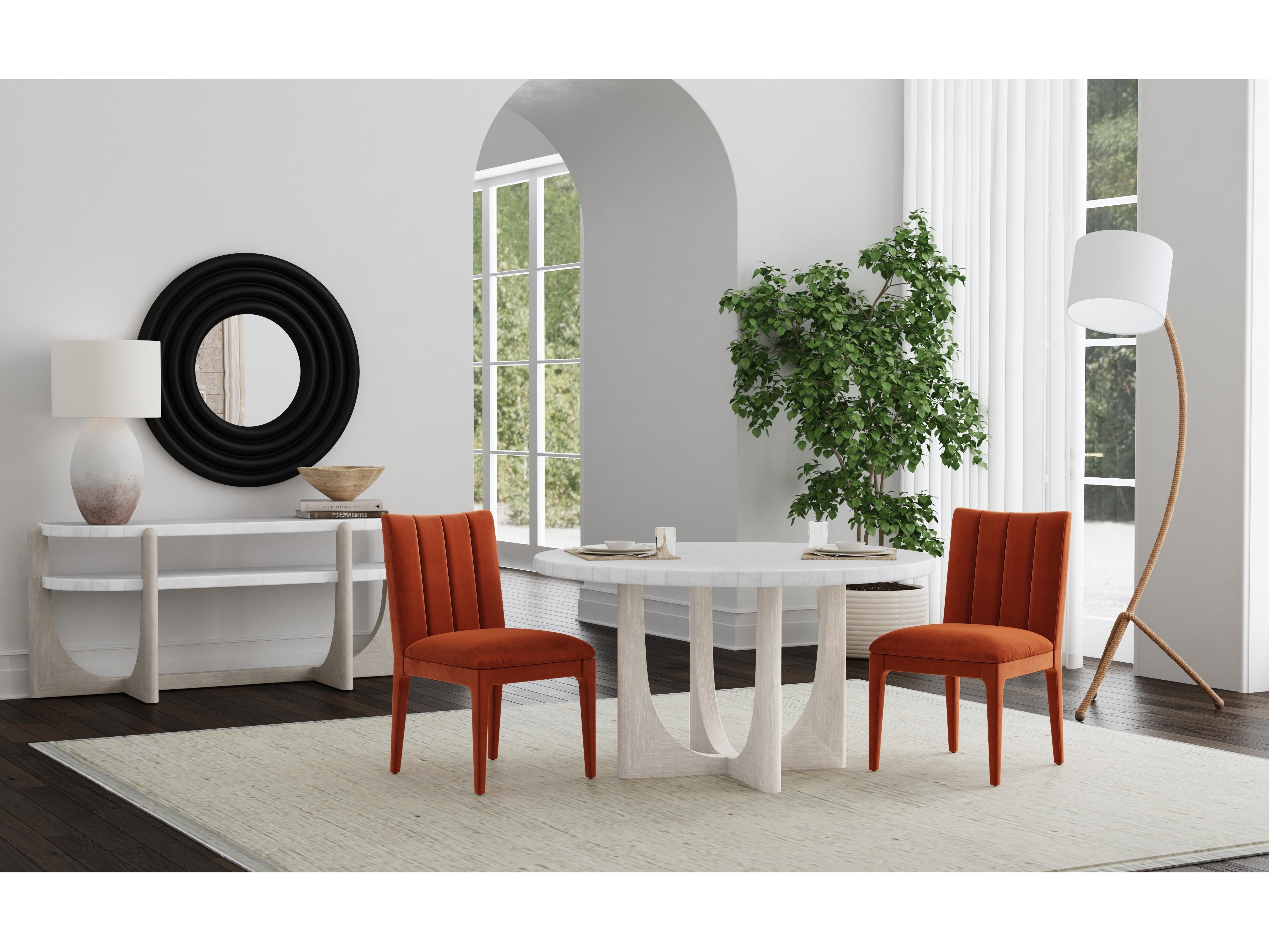 Bassett Mirror White Table Lamp | BAL4611T