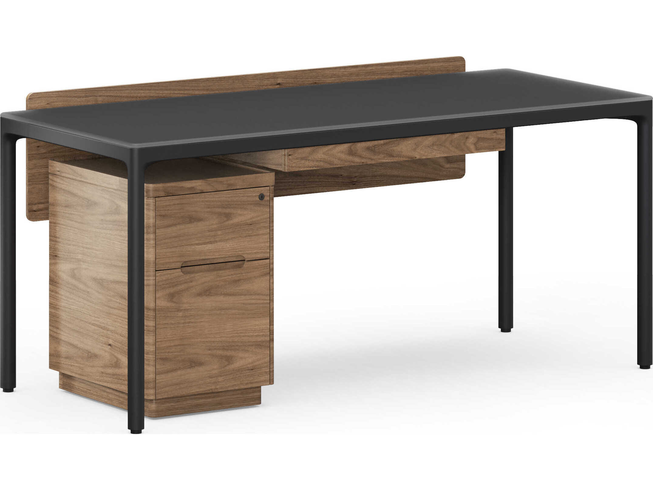 BDI Luma Natural Walnut File Cabinet | BDI6727WL