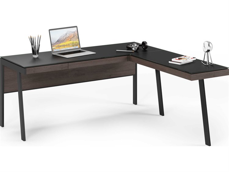 BDI Sigma Sepia Black Secretary Desk | BDI6901SPA