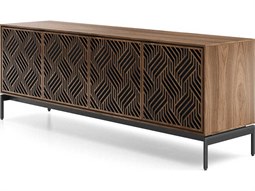 BDI Elements 82" Hardwood Toasted Oak Media Console | BDI8709TUTOK