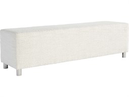 Bernhardt Modulum Sahara White Upholstered Accent Bench | BH315509