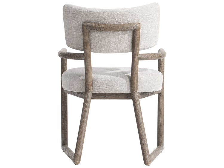 Bernhardt Casa Paros White Upholstered Arm Dining Chair | BH317562