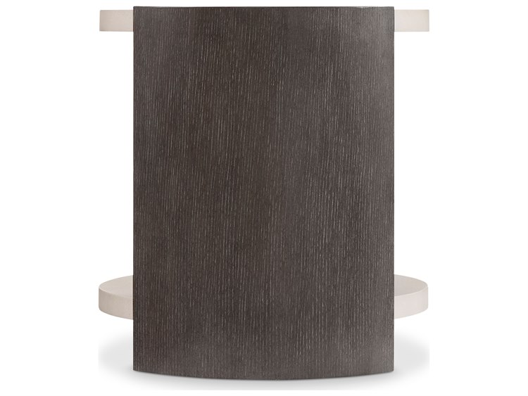 Bernhardt Prado Round Buff Concrete Porcini End Table | BH324126B
