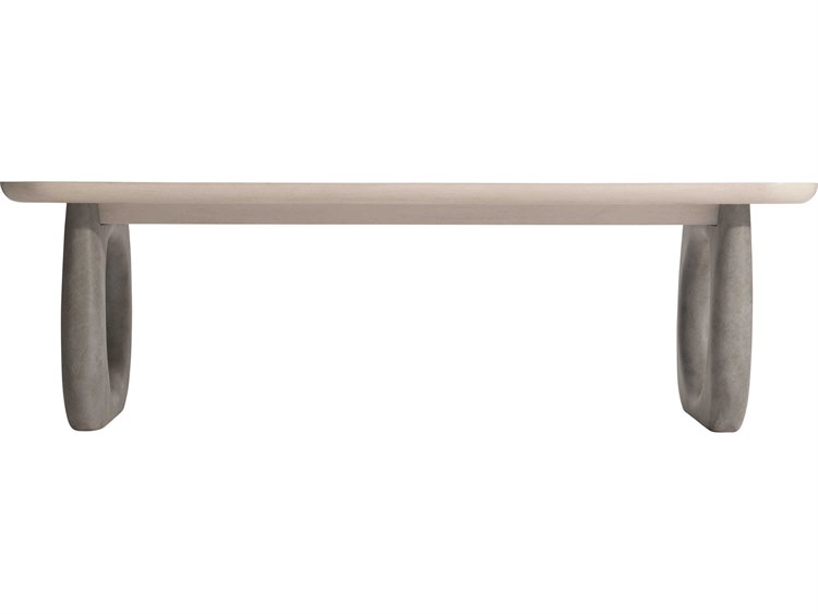 Bernhardt Sereno Rectangular Wood Lutra Coffee Table | BH329021