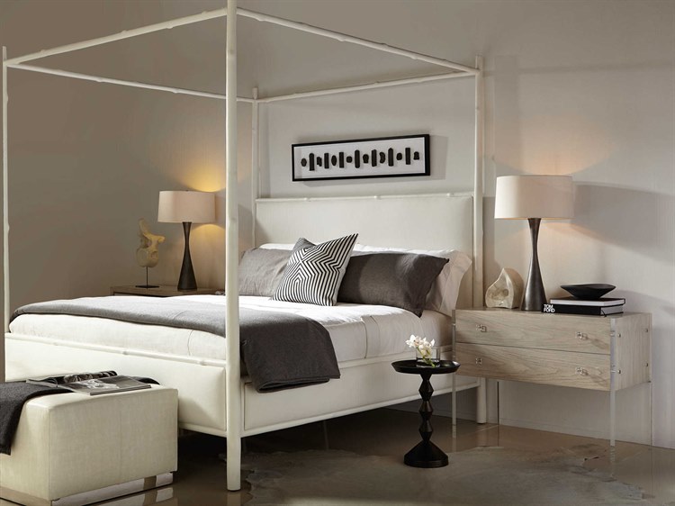 Bernhardt Interiors Casegoods Mirabelle Round Metal Black Nickel ...