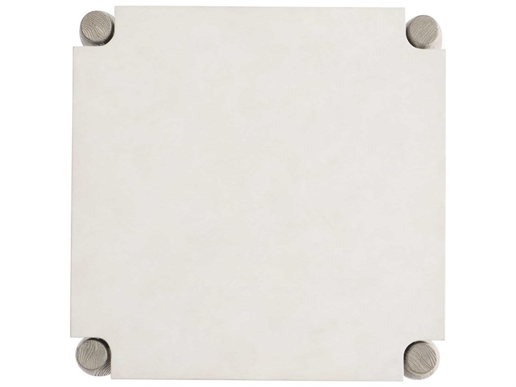 Bernhardt Ashbrook Square Wood Weathered Greige End Table | BH462111