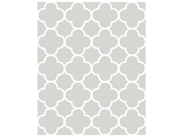 Brewster Home Fashions For Your Bath Iii Origin Grey Quatrefoil ...