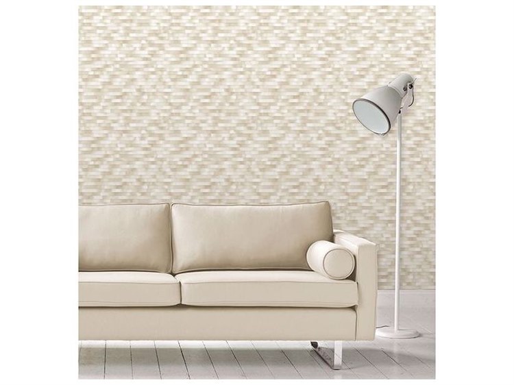 Brewster Home Fashions A-street Prints Kalmar Beige Hazy Stripe ...