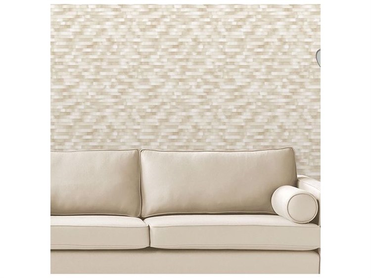 Brewster Home Fashions A-street Prints Kalmar Beige Hazy Stripe ...