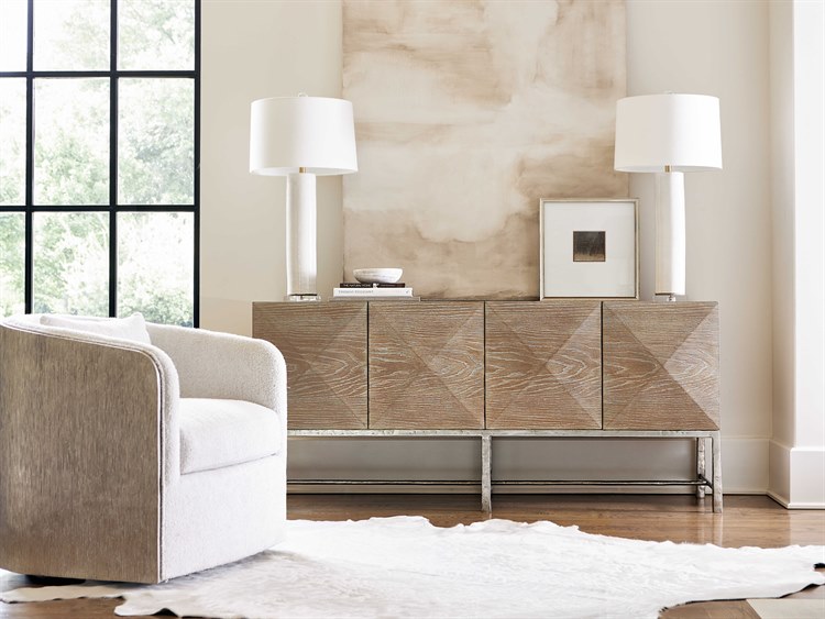 Bernhardt Eliot Swivel Fabric Accent Chair | BHN6813S