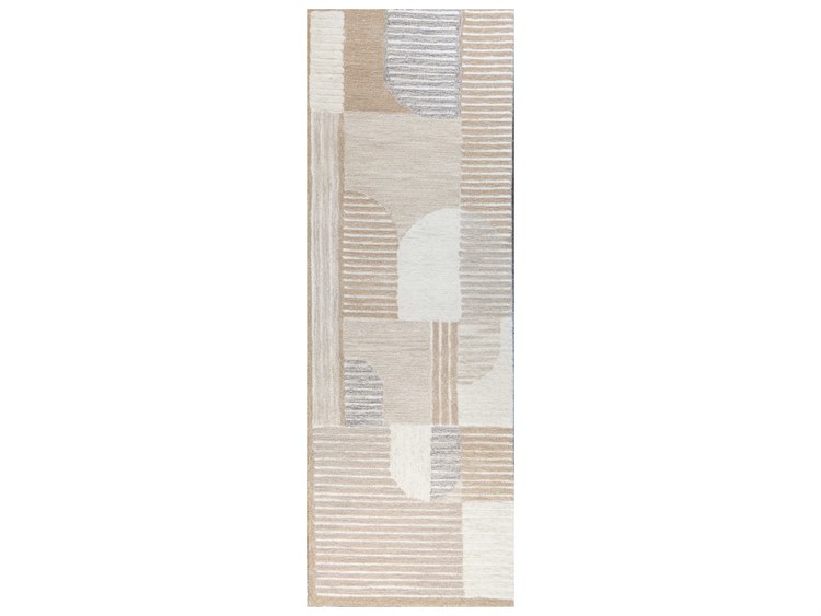 Bashian Verona Abstract Area Rug | BSHR130BELC182RUN