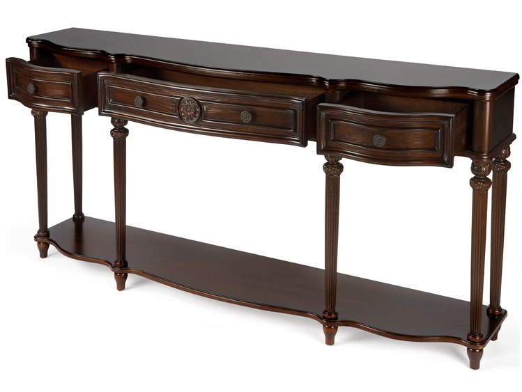 Butler Peyton Rectangular Wood Cherry Console Table | BT3028024