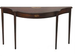 Butler Skilling Demilune Wood Cherry Console Table | BT3623024