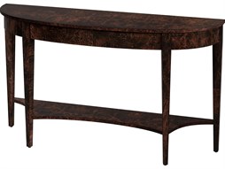 Butler Ridgeland Demilune Wood Olive Ash Console Table | BT2110101