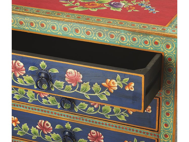 Butler Zara Artifacts Solid Wood Accent Chest | BT5366290