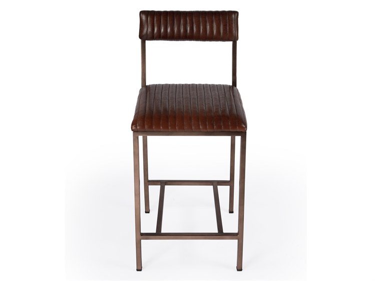 Butler Houston Brown Leather Counter Stool | BT5623344