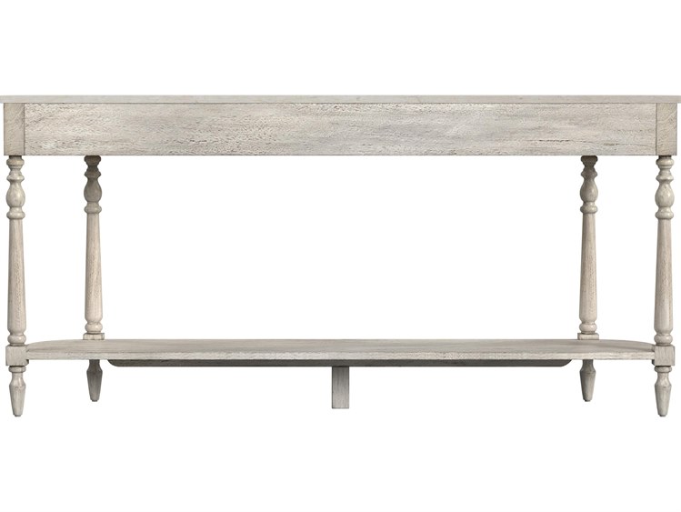 Butler Danielle Demilune Marble Rustic Gray Console Table | BT5691329