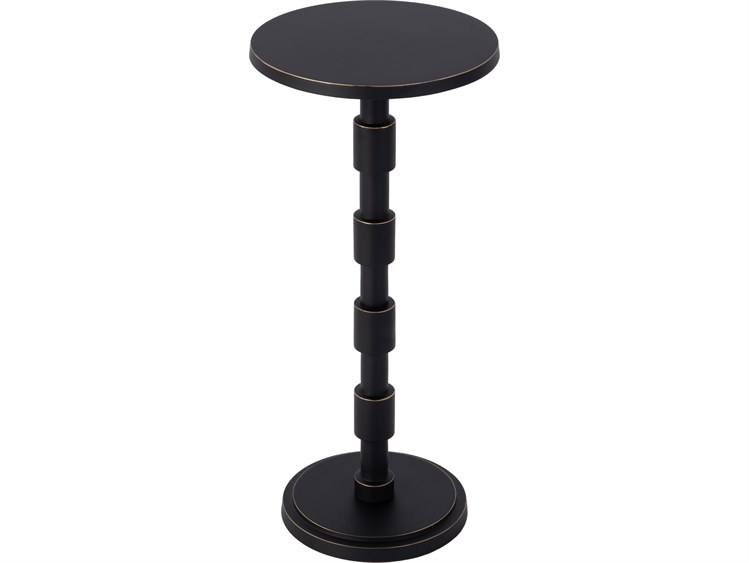 Butler Delano Round Metal Bronze End Table | BT5925392