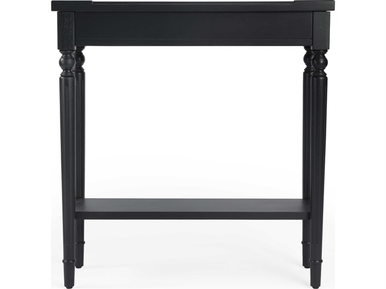 Butler Aubrey Rectangular Wood Black Console Table | BT7036136