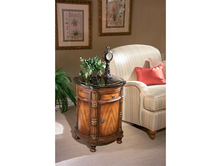 Butler Montero Round Stone Heritage End Table | BT847070