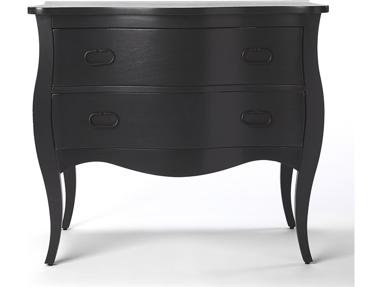 Butler Rochelle Black Mango Wood Accent Chest | BT9307295