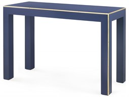 Bernhardt Theo Rectangular Wood Cerused Greige Black Console Table | BH379910