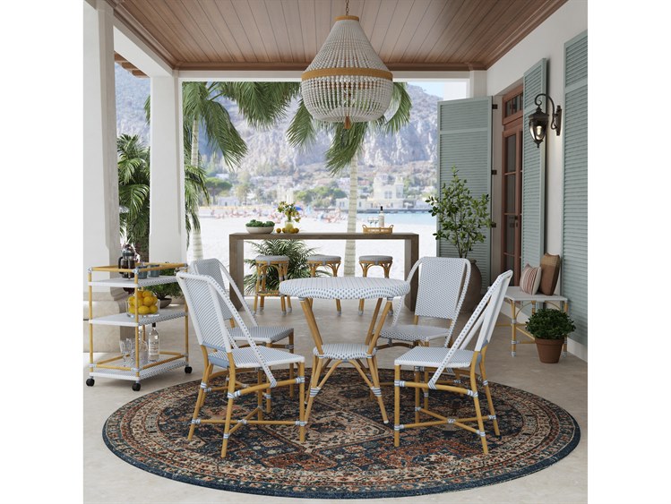 Butler Outdoor Tobias Aluminum Dining Set | BUOTOBIASDINSET