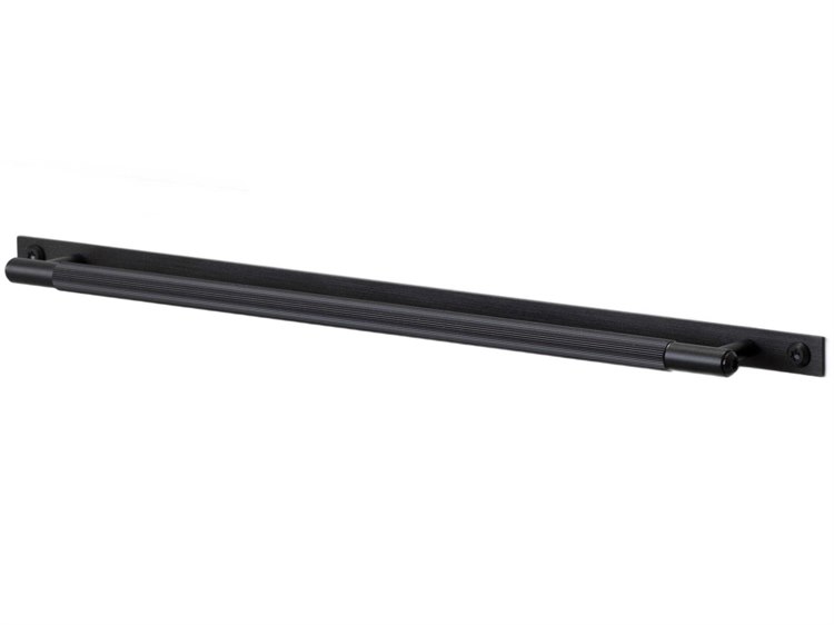 Buster + Punch Black Linear Plate Pull Bar | BUPNPB02358