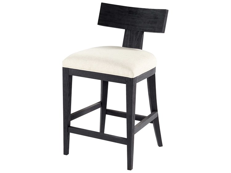 Cyan Design Upholstered Black Counter Stool | C311110