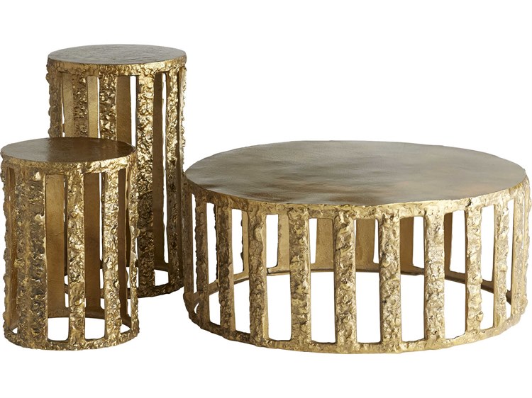 Cyan Design Round Metal Gold End Table | C311142