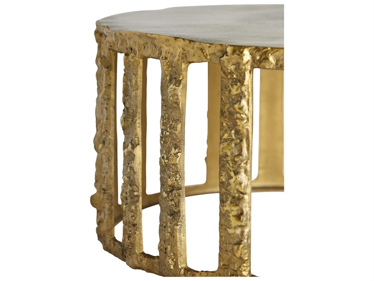 Cyan Design Round Metal Gold Coffee Table | C311143