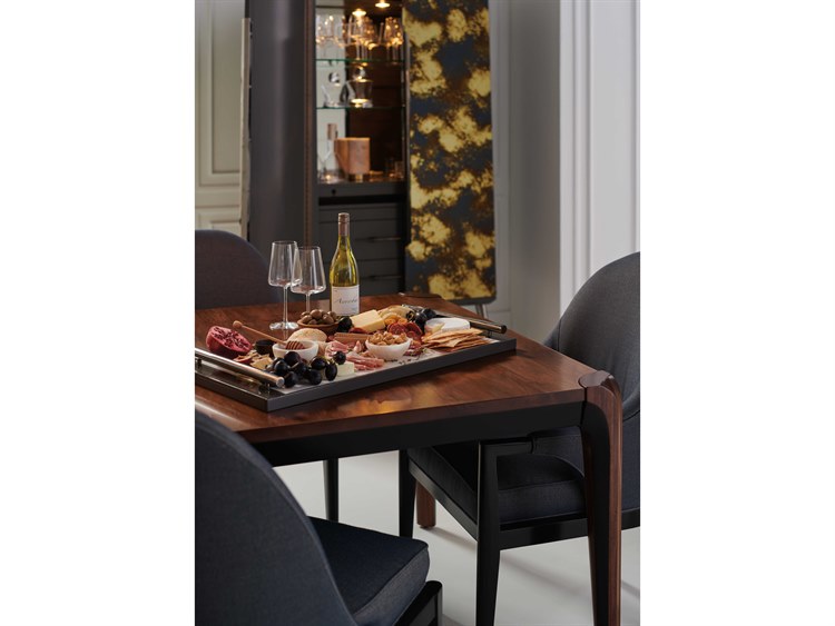 Caracole Classic Room For More Extendable Rectangular Wood Rich Walnut ...