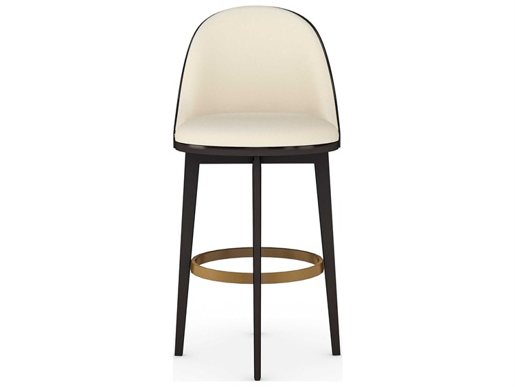 Caracole Classic Another Round Swivel Dark Chocolate Champagne Gold Bar ...