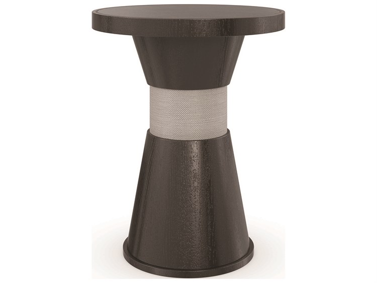 Caracole Classic Periscope Round Wood End Table | CACCLA422421