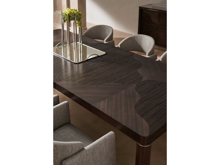 Caracole Classic Mirror Image Extendable Rectangular Wood Otter Dining ...