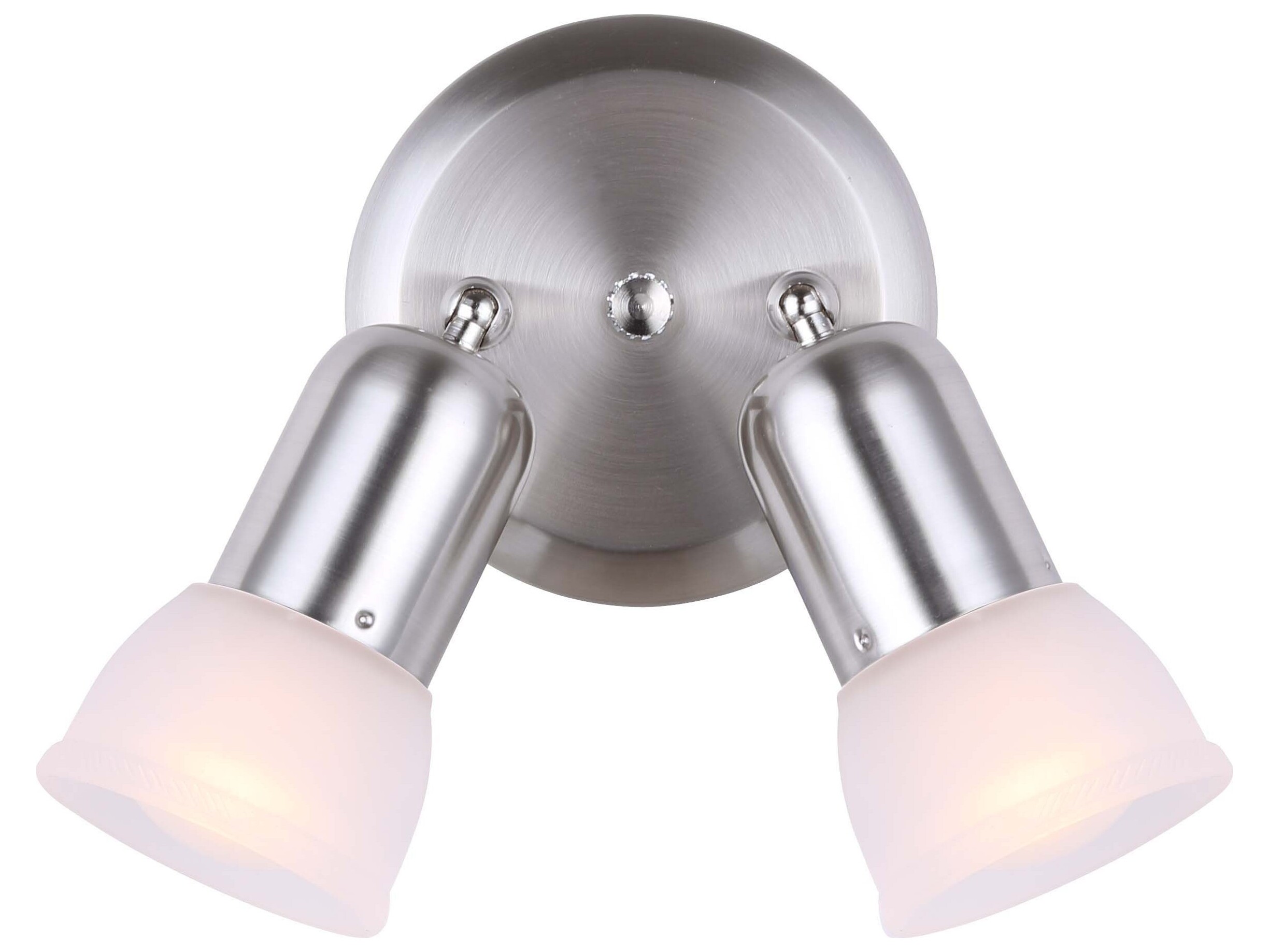 Canarm Jasper 2 -light Pewter Cylinder Track & Rail Light | CANICW9251