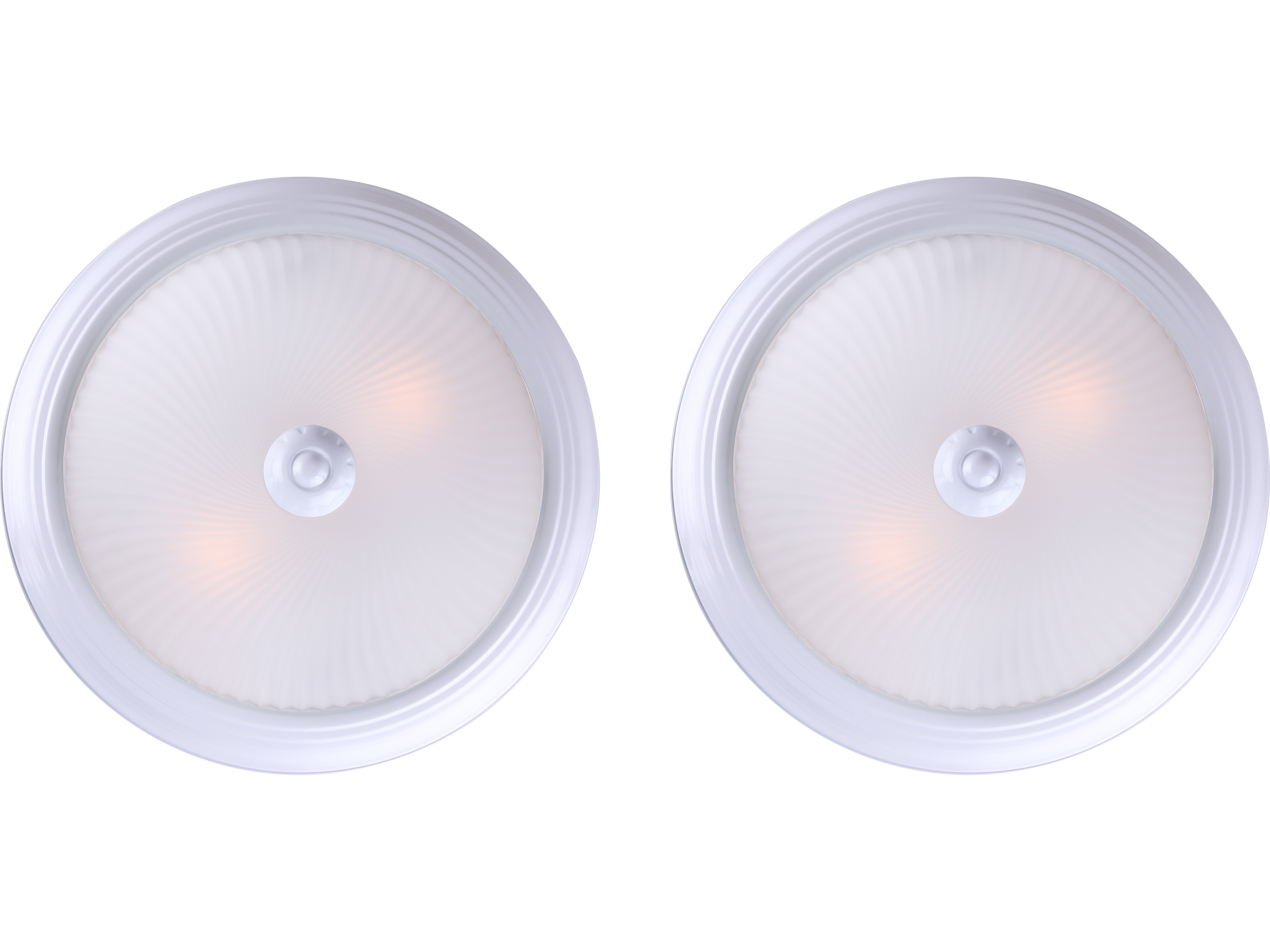 Canarm Fmount 1 -light White Dome Flush Mount | CANIFM21111T
