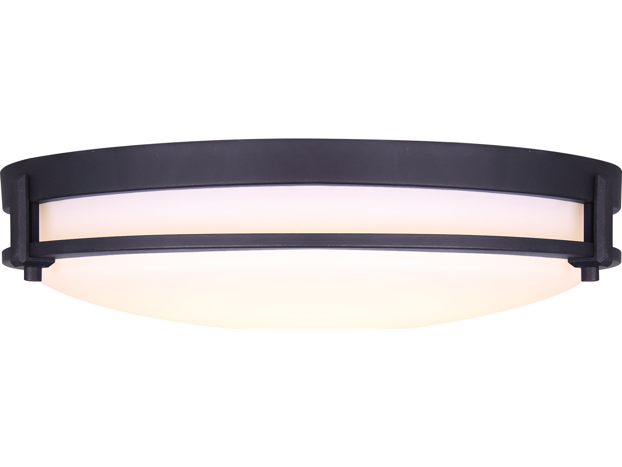 Canarm Gilda Bronze LED Round Flush Mount | CANLFM112A13ORB