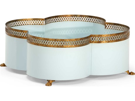 Chelsea House Lisa Kahn Tracery Cachepot - Pear | CH381799