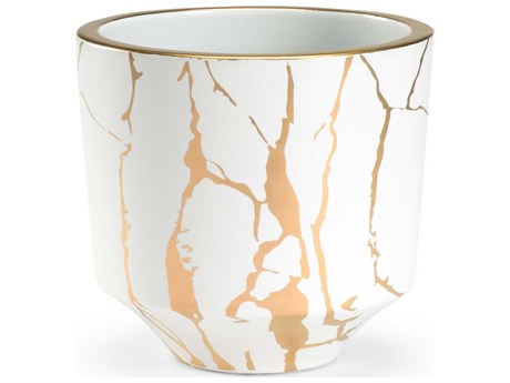 Chelsea House Lisa Kahn Tracery Cachepot - Pear | CH381799