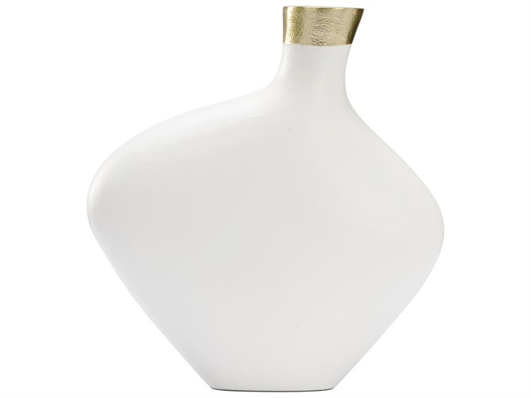 Chelsea House Asymmetric Vase - White | CH385324